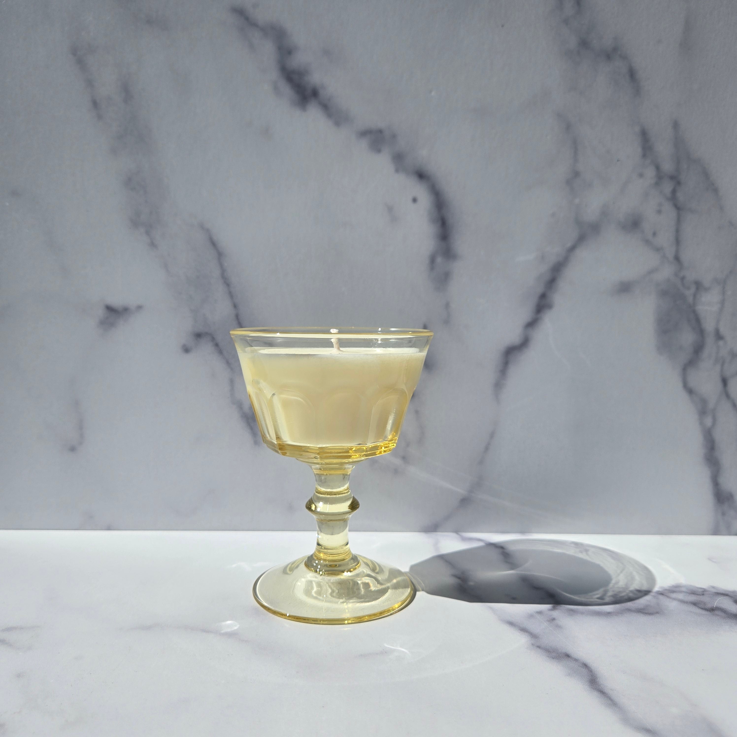 Cambridge Gold Jefferson Sherbet 1940s – vintageglasscandles